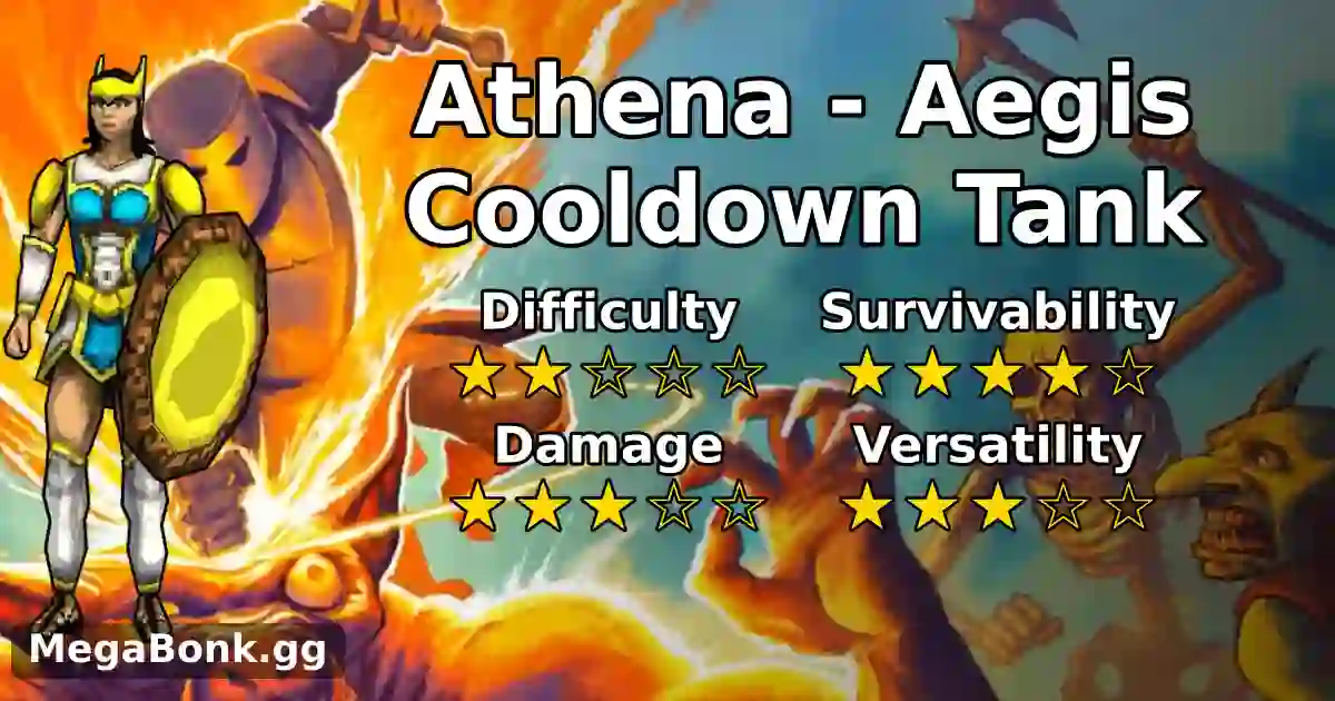 Athena - Aegis Cooldown Tank - Athena Build | Megabonk.gg