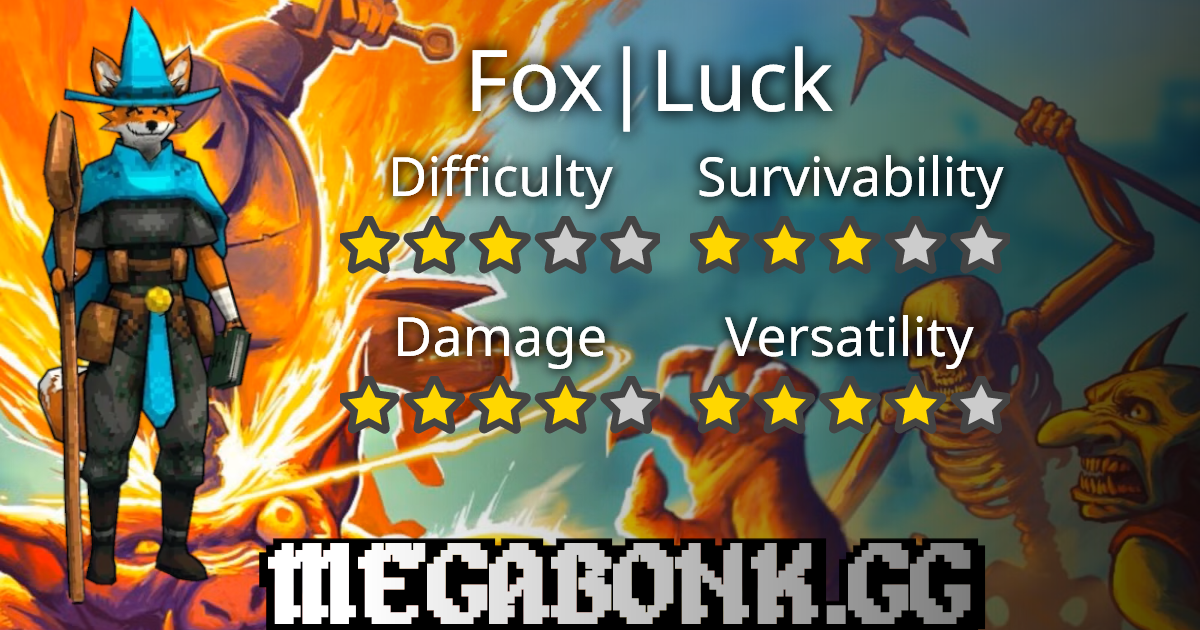 Fox|luck - Fox Build | Megabonk.gg