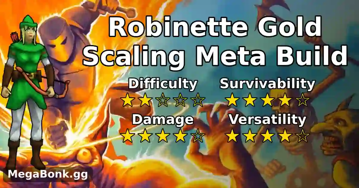 Robinette Gold Scaling Meta Build - Robinette Build | Megabonk.gg