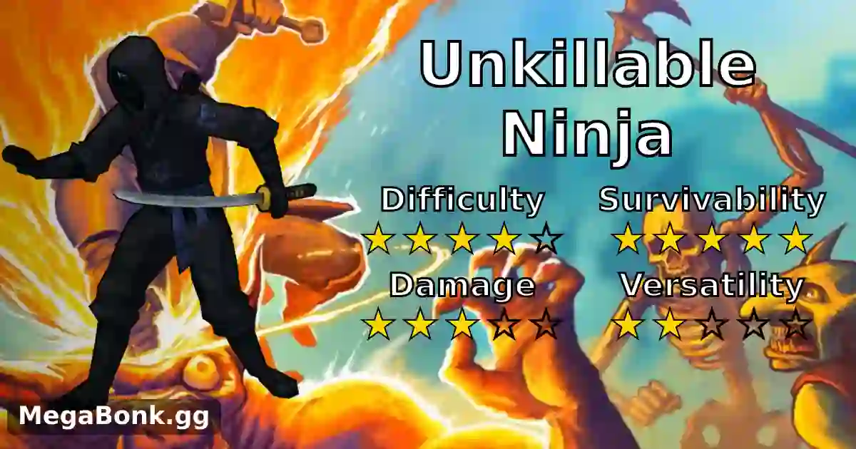Unkillable Ninja - Ninja Build | Megabonk.gg